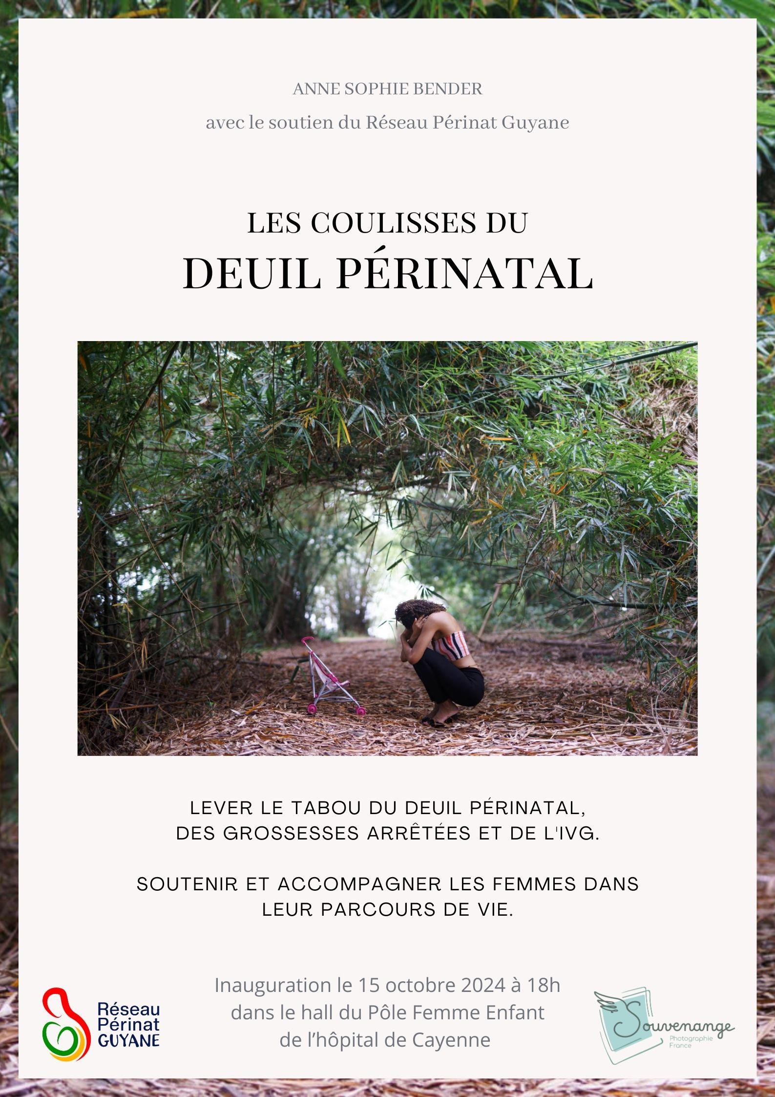 Exposition photographique « Les coulisses du deuil périnatal » – Réseau Périnat Guyane
